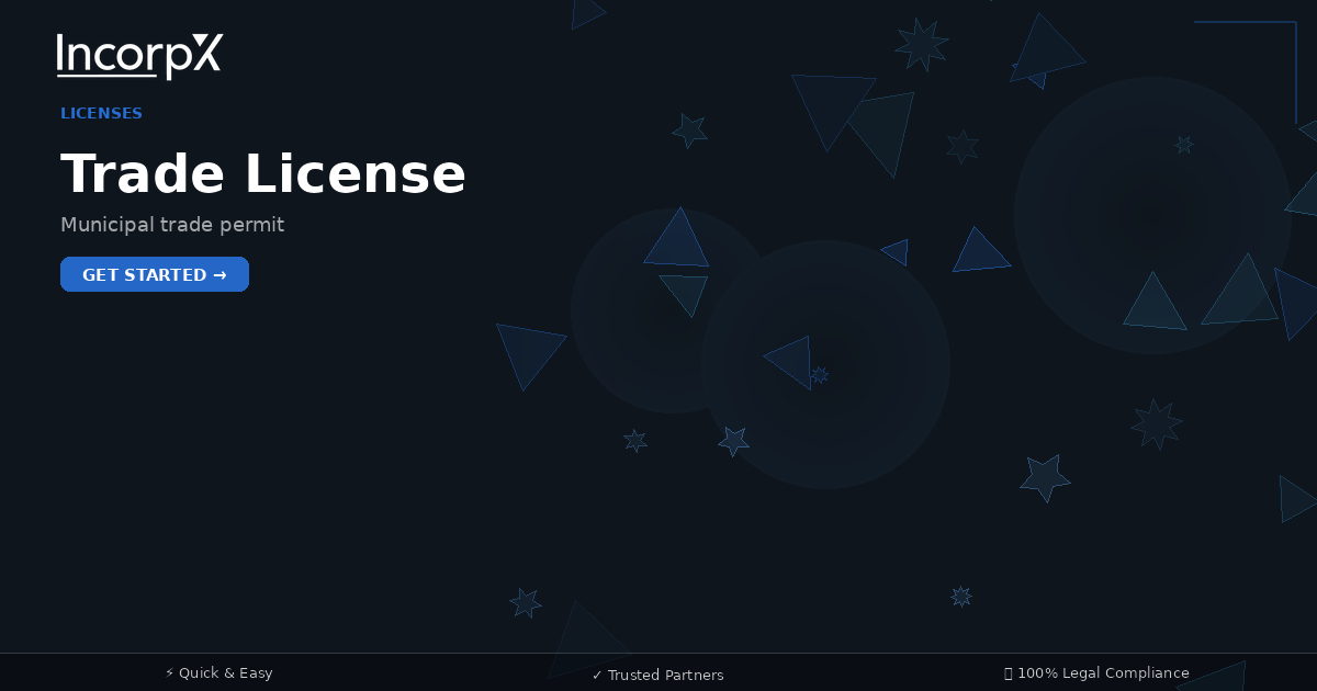 Trade License in Gurugram | IncorpX